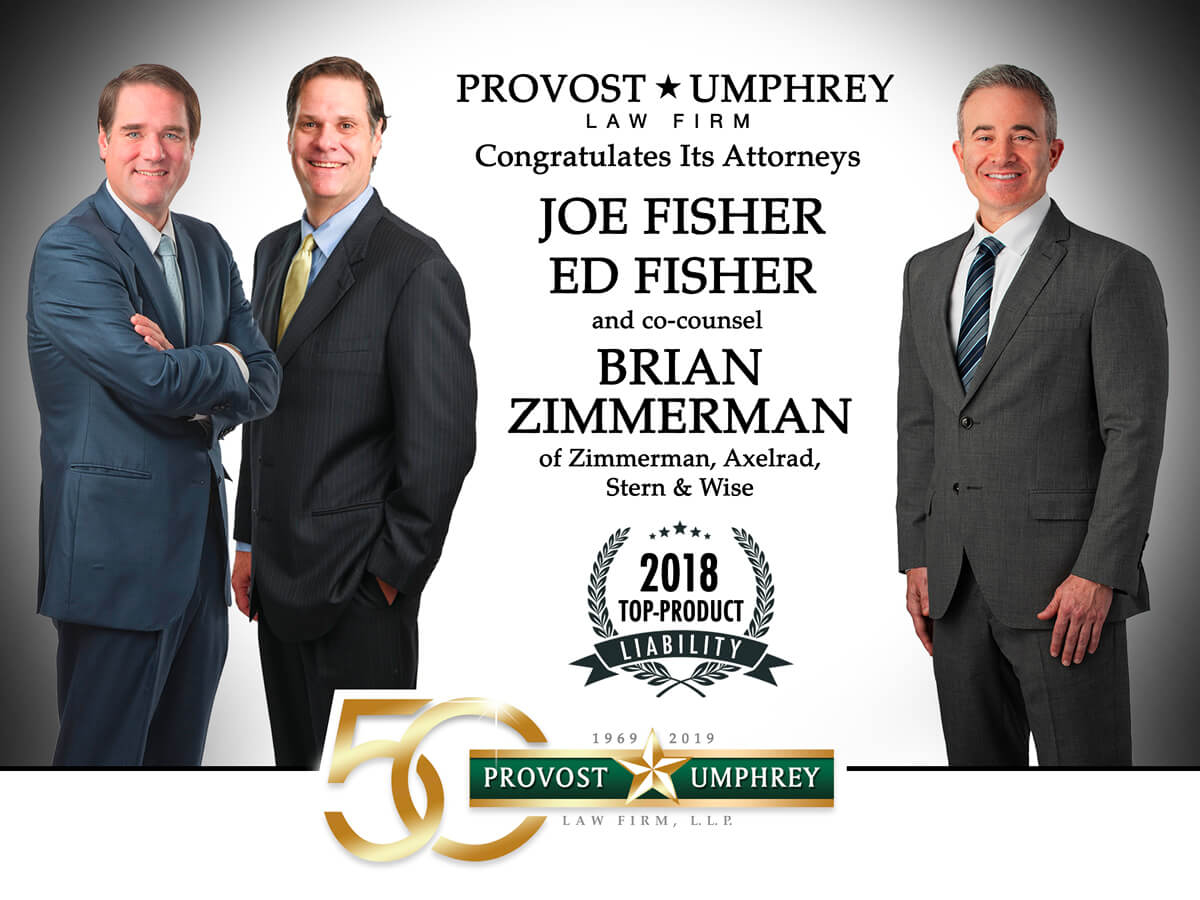 Provost Umphrey Awarded Second Top Verdict for 2018 - Texas Personal ...