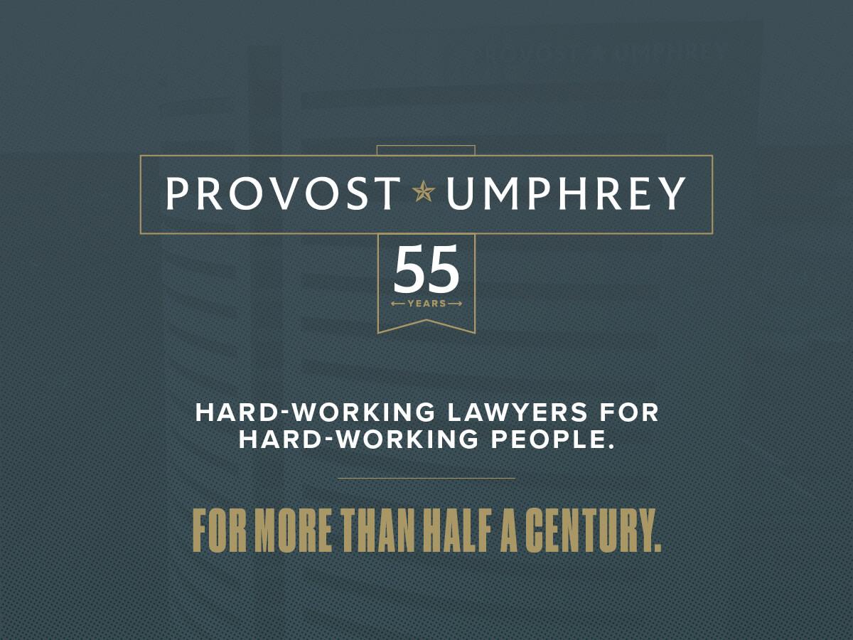 Provost Umphrey Law Firm Celebrates 55 Years of Legal Excellence ...